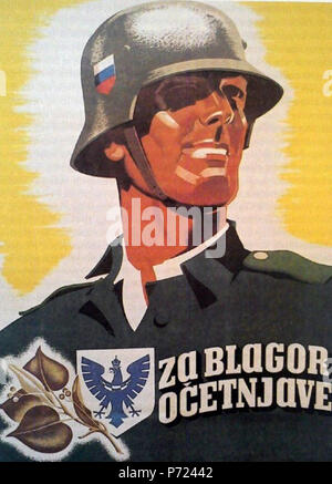 Jože Beranek - Plakat Za blagor očetnjave Stock Photo - Alamy