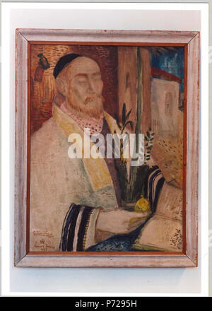 21 Hungarian Jewish Museum, painting by Imre Ámos Stock Photo - Alamy