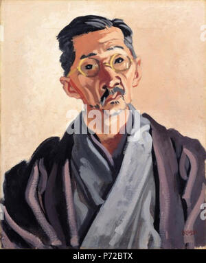 'Portrait of Tamamushi Sensei' by Yasui Sotaro is a traditional ...