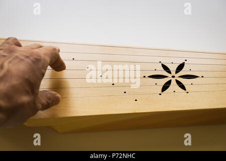 Kannel, Estonian traditional harp musical instrument for folk music in ...