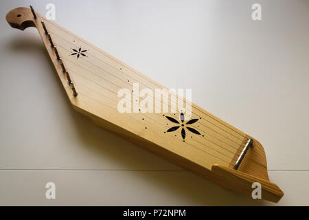 Kannel, Estonian traditional harp musical instrument for folk music in ...