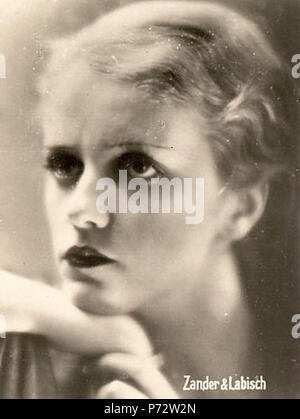 Portrait of Genia Nikolaiewa Stock Photo - Alamy