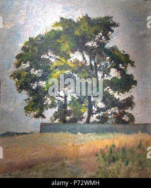 Frantz Seimetz, huile sur carton Stock Photo - Alamy