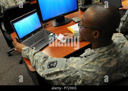 U.S. Army Advanced Individual Training Soldiers with 1st Battalion ...