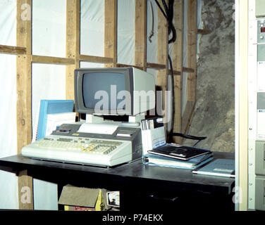 old computer 1979 Stock Photo - Alamy