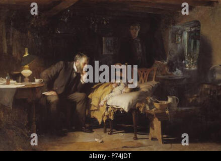 Luke Fildes 'The Doctor' Stock Photo - Alamy