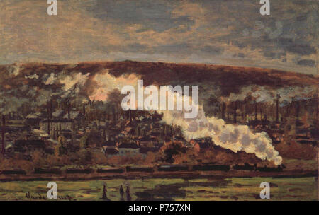 Claude Monet - Train 1872 Stock Photo - Alamy
