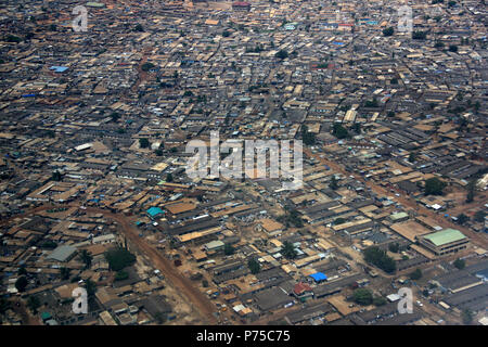 Aerial view of the city of Accra, Ghana Stock Photo - Alamy