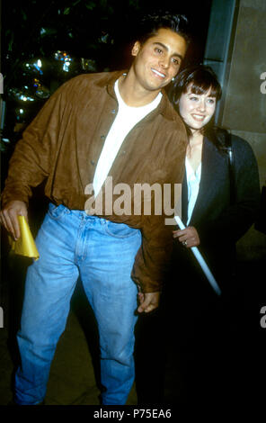 Chris Foufas and Shannen Doherty 1992 Photo By Michael Ferguson ...