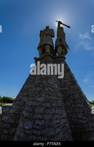 Commemorative sculpture to the freedom fighters who lost their lives in ...