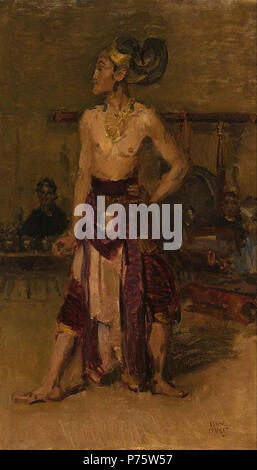 Israels Isaac - Javanese Dancer Stock Photo - Alamy