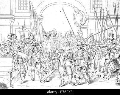 The Night Watch' or 'The Militia Company of Captain Frans Banning Cocq ...