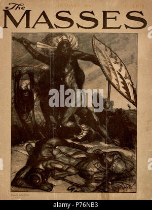 Simple English: Front cover of The Masses', November-December 1917 ...