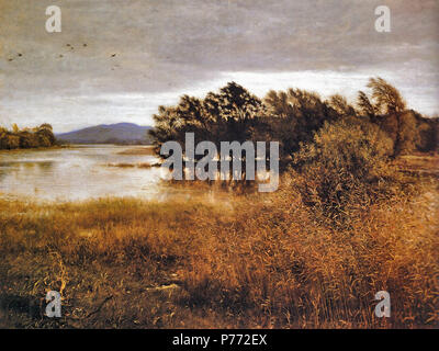 John Everett Millais - Chill October Stock Photo - Alamy