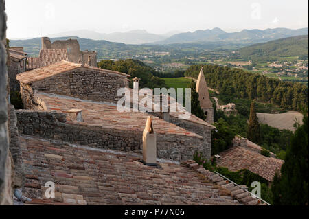 Rooves and chimneys of rustic townhouses Stock Photo - Alamy