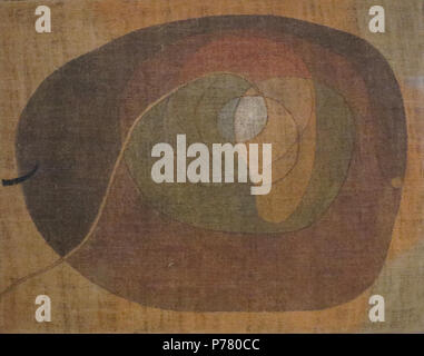 'The Fruit' by Paul Klee, 1932, oil on jute, LACMA Stock Photo - Alamy