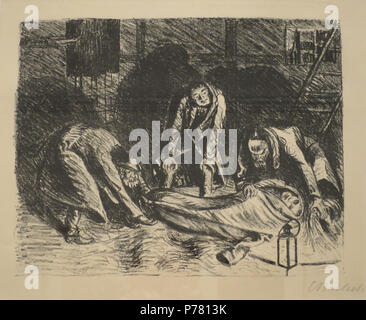 'The Poor Cousin', by Ernst Barlach, c. 1917 Stock Photo - Alamy