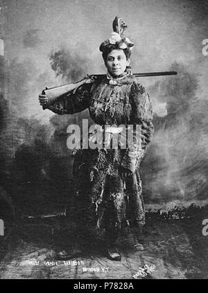 Miss Gracie Robinson, Dawson, Yukon Territory, ca 1898 Stock Photo - Alamy
