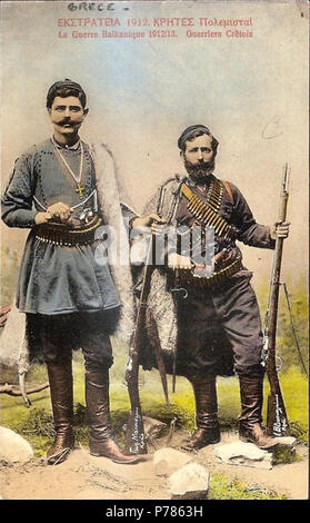 Cretan Volunteers 1912 Stock Photo - Alamy