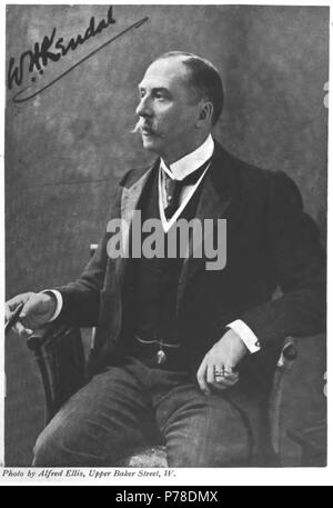 William Hunter Kendal (1843-1917) English actor-manager, pictured c1990 ...
