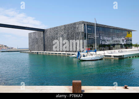 Mucem Museum of European and Mediterranean Civilisations at Marseille ...