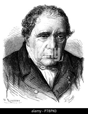 Jacques Babinet (1794-1872), matemático, físico y astrónomo francés ...