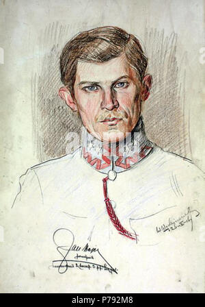 Por. Jan Hajec, szkic W. Wodzinowskiego Stock Photo - Alamy