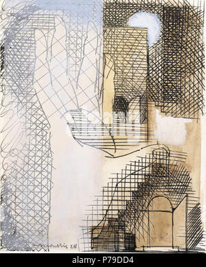 *Construction … la main* by Louis Marcoussis, created in 1928, explores ...