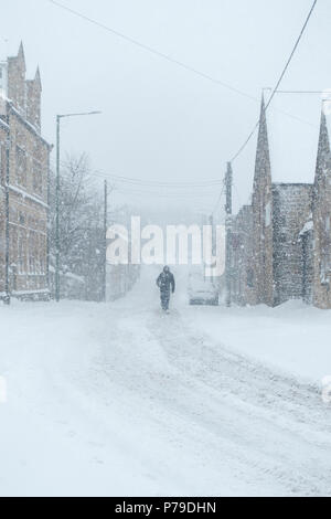 Middle Street, Consett Stock Photo - Alamy