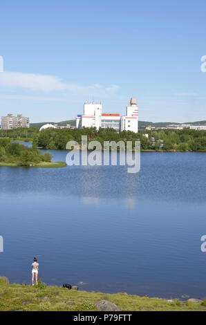 Lake Semyonovskoye, Murmansk, Russia Stock Photo - Alamy