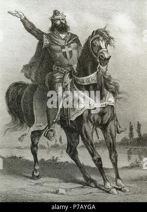 Spain. The king Ferdinand I of Leon, called the Great, (1015-1065 ...