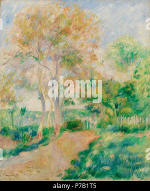 Pierre-Auguste Renoir - Autumn Landscape (Paysage d'automne Stock Photo ...