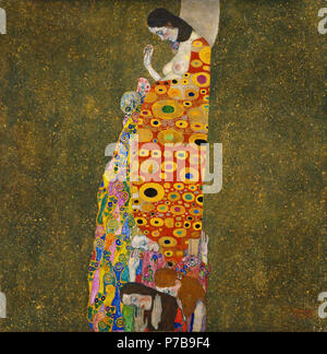 Gustav Klimt, Hope, II 1907 – 1908 Oil on canvas. The Museum of Modern ...