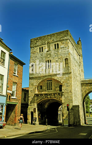 Goodramgate and Monkbar, York Stock Photo - Alamy