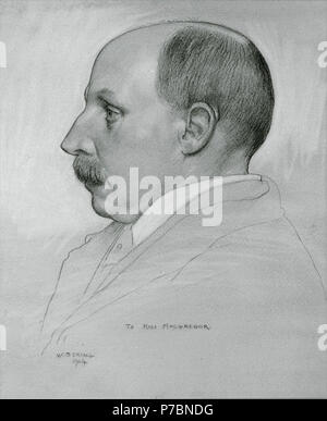 This portrait of William York MacGregor by William Strang, painted in ...
