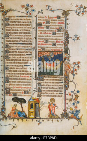 Folio 1 recto of 'Bibliothèque Nationale MS Latin 8838' features the ...