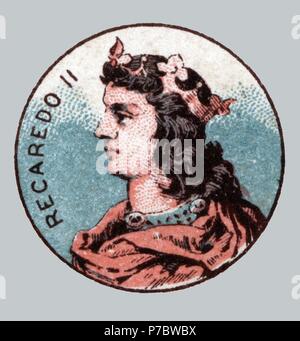 Recaredo I, rey de los Visigodos (Museo del Prado Stock Photo - Alamy