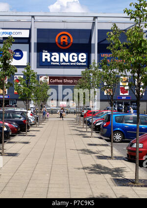 The Range Home and Leisure store in Nottingham, England, U.K Stock ...