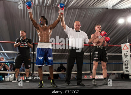 Omari Grant Boxing Stock Photo - Alamy