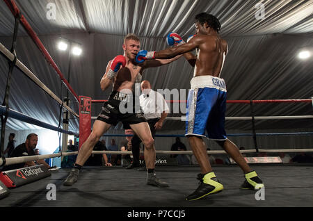 Omari Grant Boxing Stock Photo - Alamy