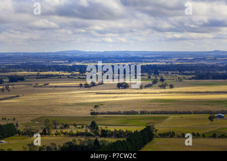 Aerial view of Australian countryside near Melbourne Stock Photo ...