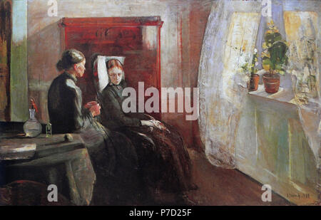 Edvard Munch - Early Spring in Åsgårdstrand Stock Photo - Alamy