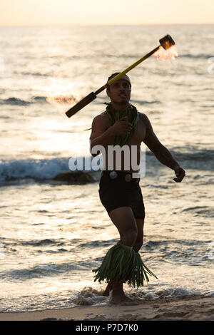 Male fire dancer performing with fire levi stick Stock Photo - Alamy