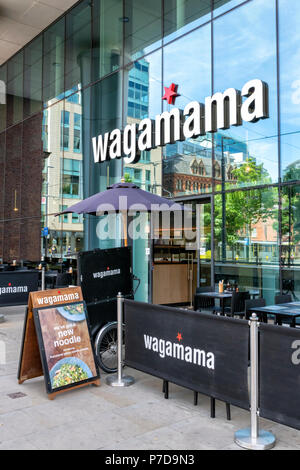 Wagamama - sign outside the Wagamama restaurant branch near St Paul's ...