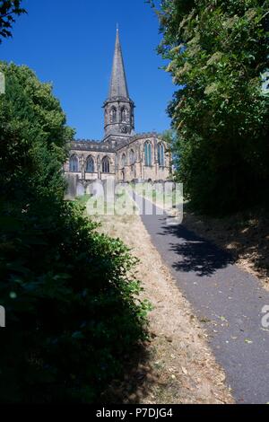 All Saints Church in Bakewell Derbyshire England UK, grade I listed ...