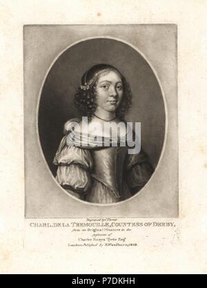 Charlotte Stanley, Countess of Derby, died 1664 Stock Photo - Alamy