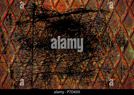 Grunge Ultra orange Stainless steel texture, iron background for ...