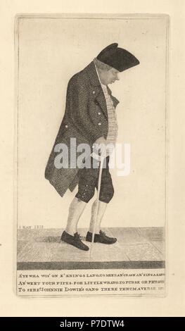 John Dowie's Tavern in Libberton's Wynd, Edinburgh, Scotland, 19th ...