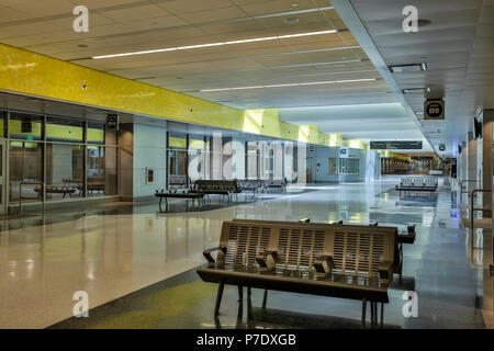 Public concourse, Denver Union Station Bus Terminal, Denver, Colorado ...