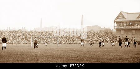 Early 1900s football game Stock Photo - Alamy